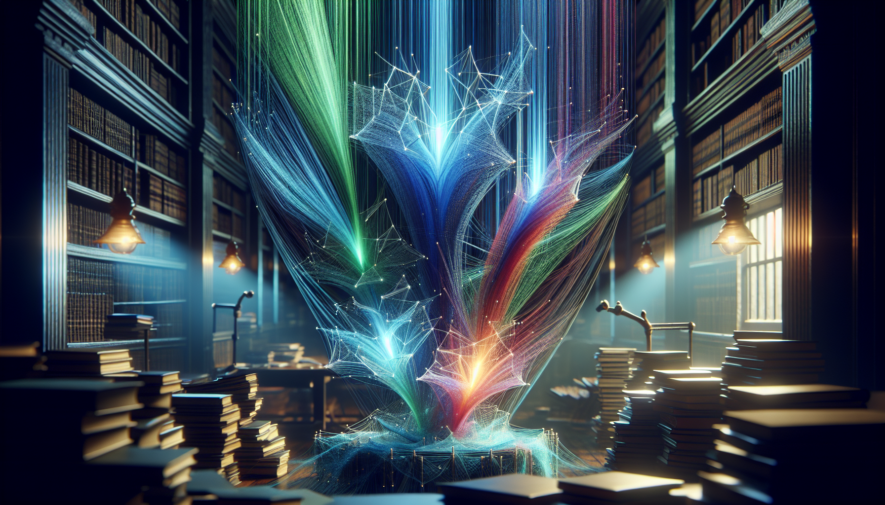How does thematic org synthesize competing theories?